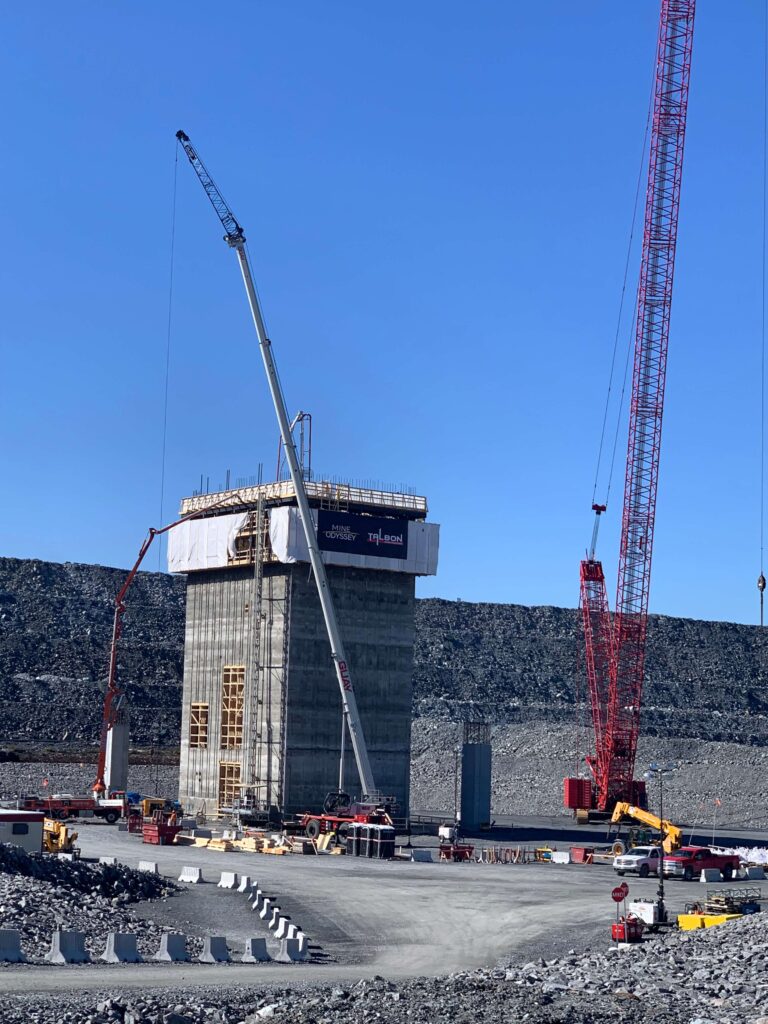 Chevalement - Agnico Eagle Mine Odyssey | Talbon